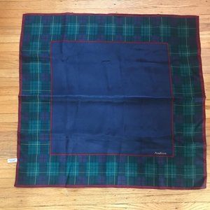 Pendleton | Accessories | Pendleton Silk Scarf Navyplaid 2 X 21 | Poshmark